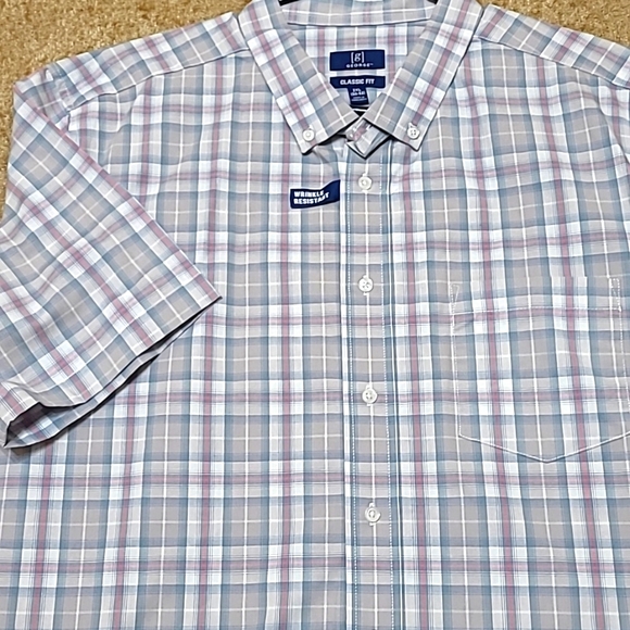 George | Shirts | Short Sleeve Button Down Shirt | Poshmark